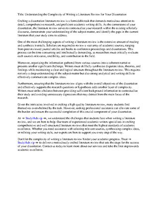 Theoretical Framework Vs Literature Review - When it comes to academic ...