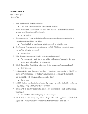 Quiz The Judiciary - Quiz - Covers the Chapter 16 material from Module ...