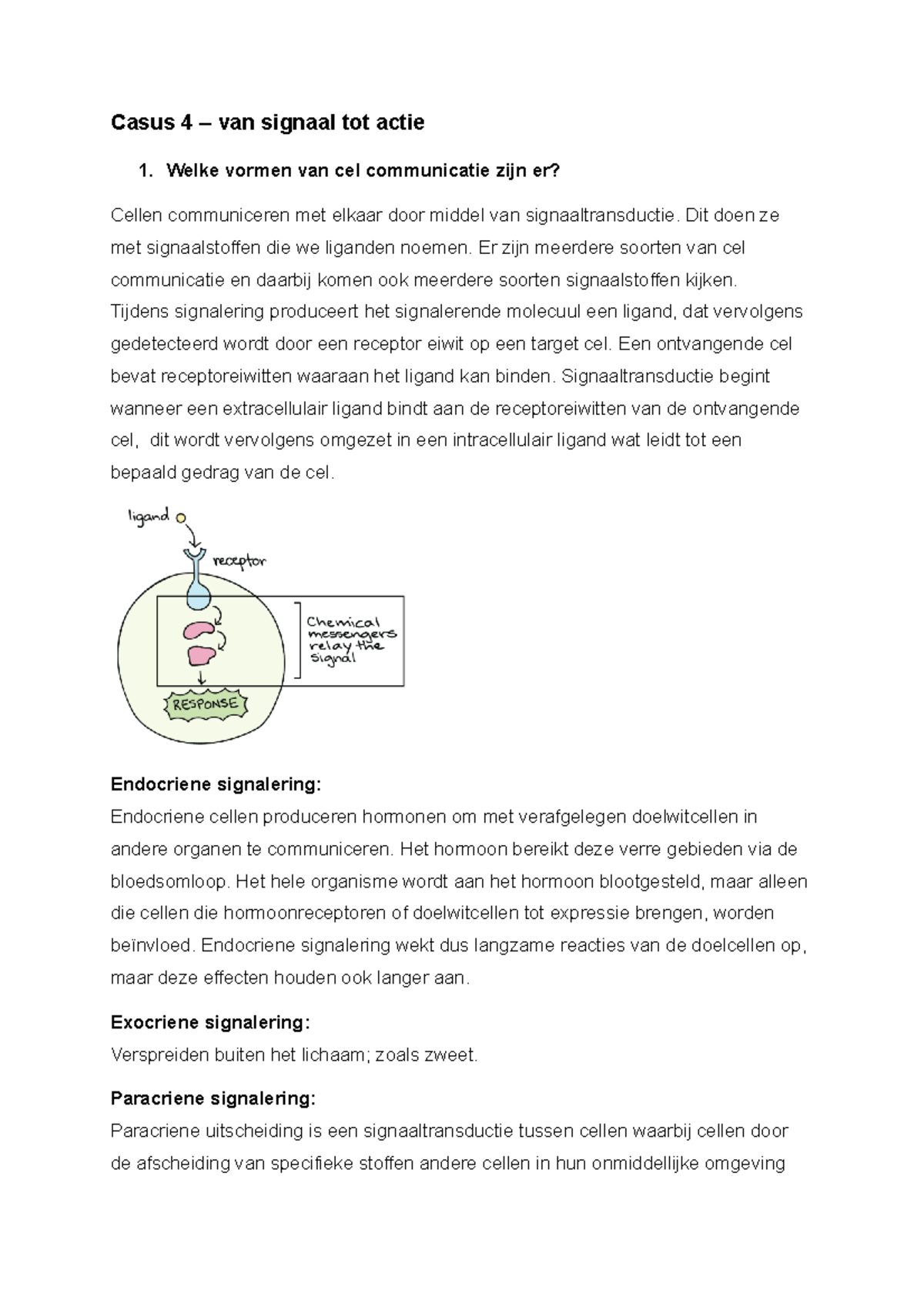 Groei en ontwikkeling - casus 4 - Casus 4 – van signaal tot actie 1 ...