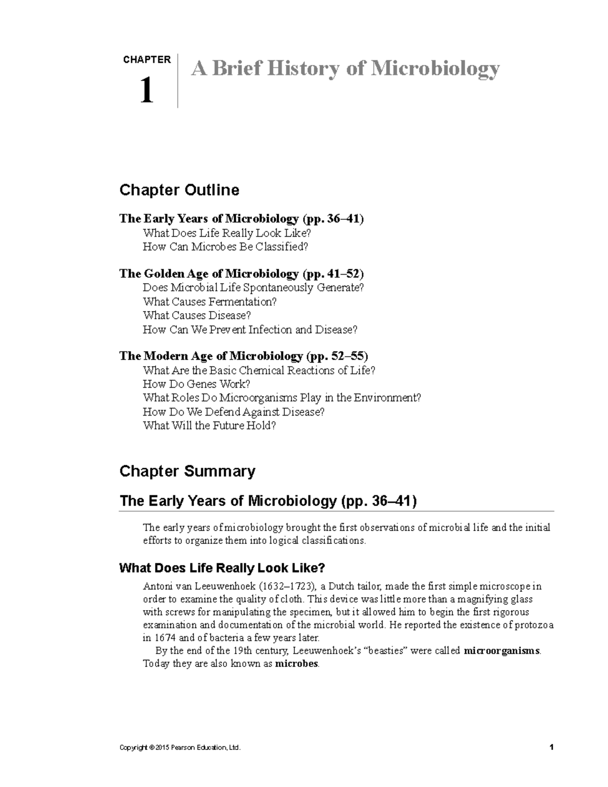 M01 BAUM7903 04 IM C01 - lecture notes in micropara - CHAPTER 1 A Brief ...