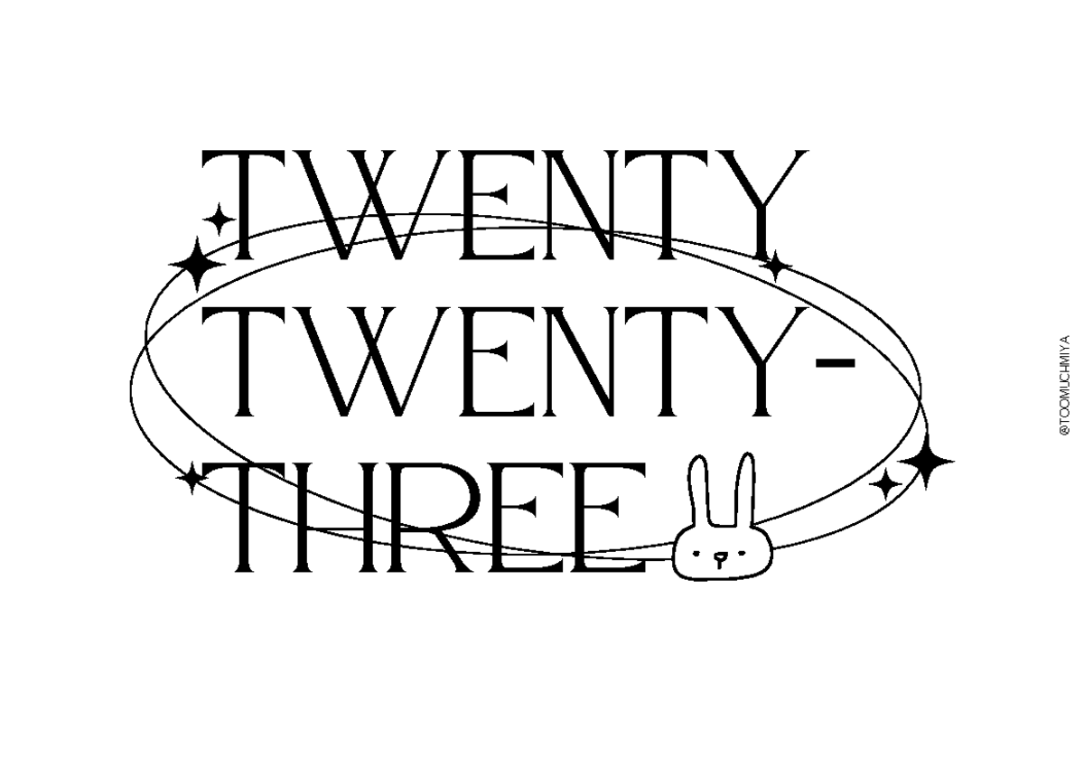 23 light planner - journal booklet - twenty twenty- three @toomuchmiya ...
