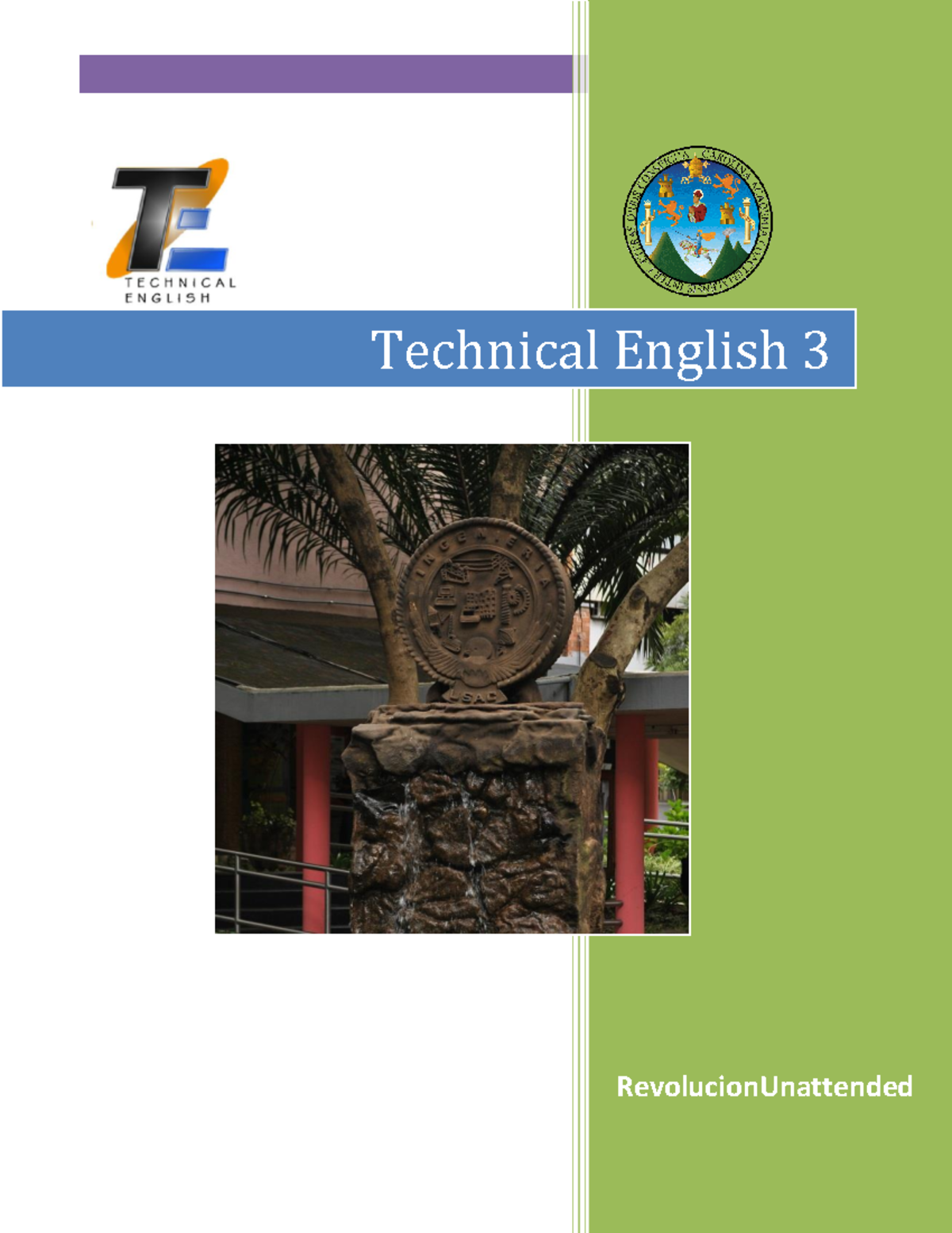 Booklet T 3 2020 - Libro de texto - RevolucionUnattended Technical ...