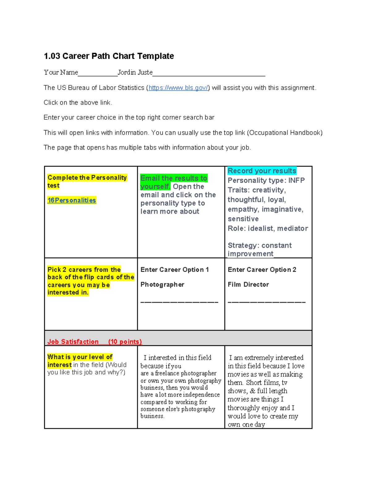 Copy of Career Path Chart Template - 1 Career Path Chart Template Your ...
