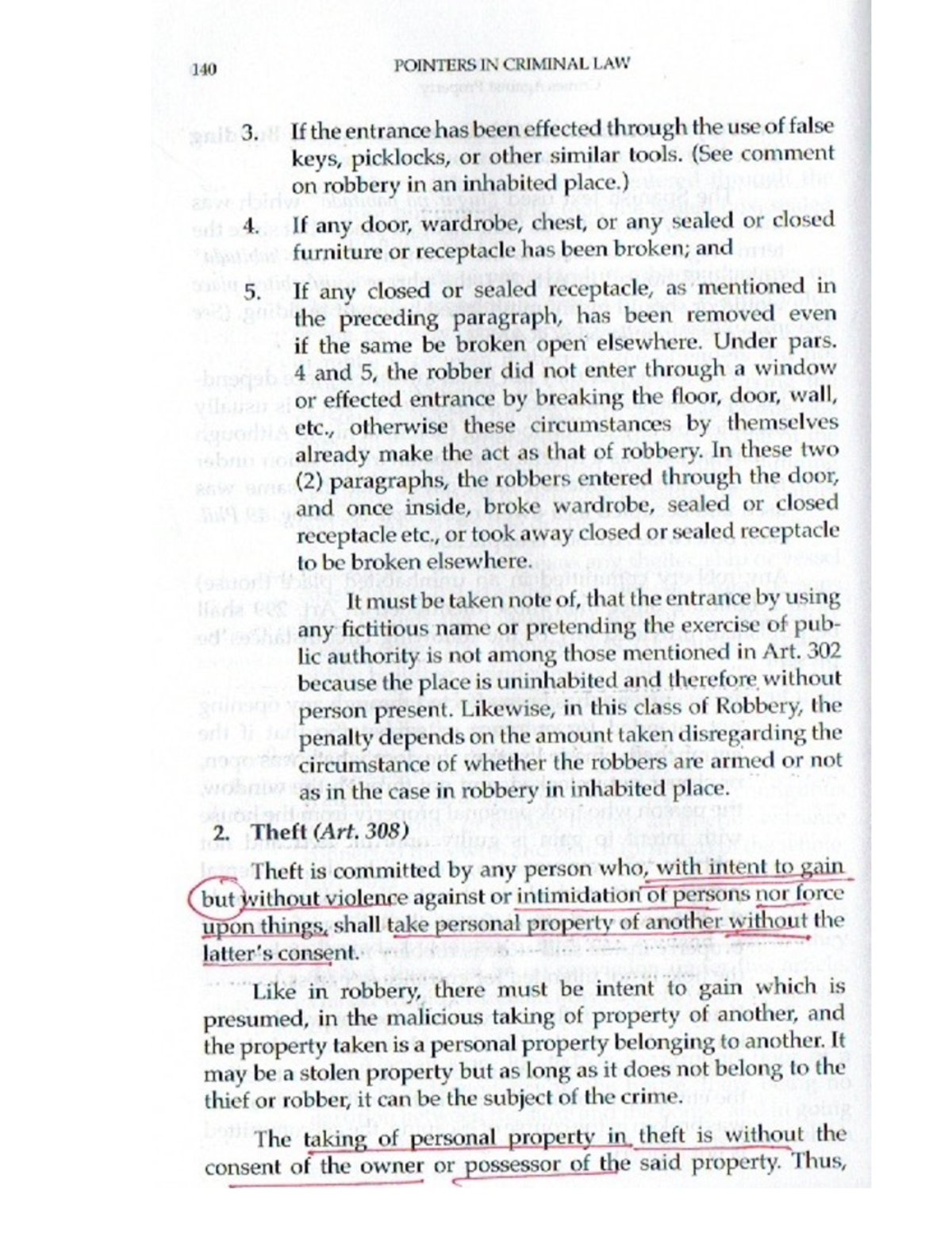 Criminal law 2 notes ( module 4) - BS Criminology - Studocu
