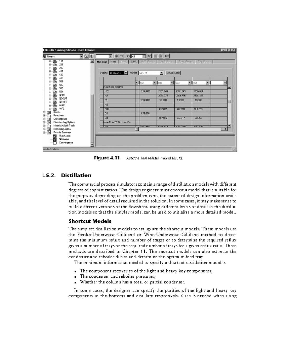 Chemistry - Chemical Engineering 22 - The commercial process simulators ...