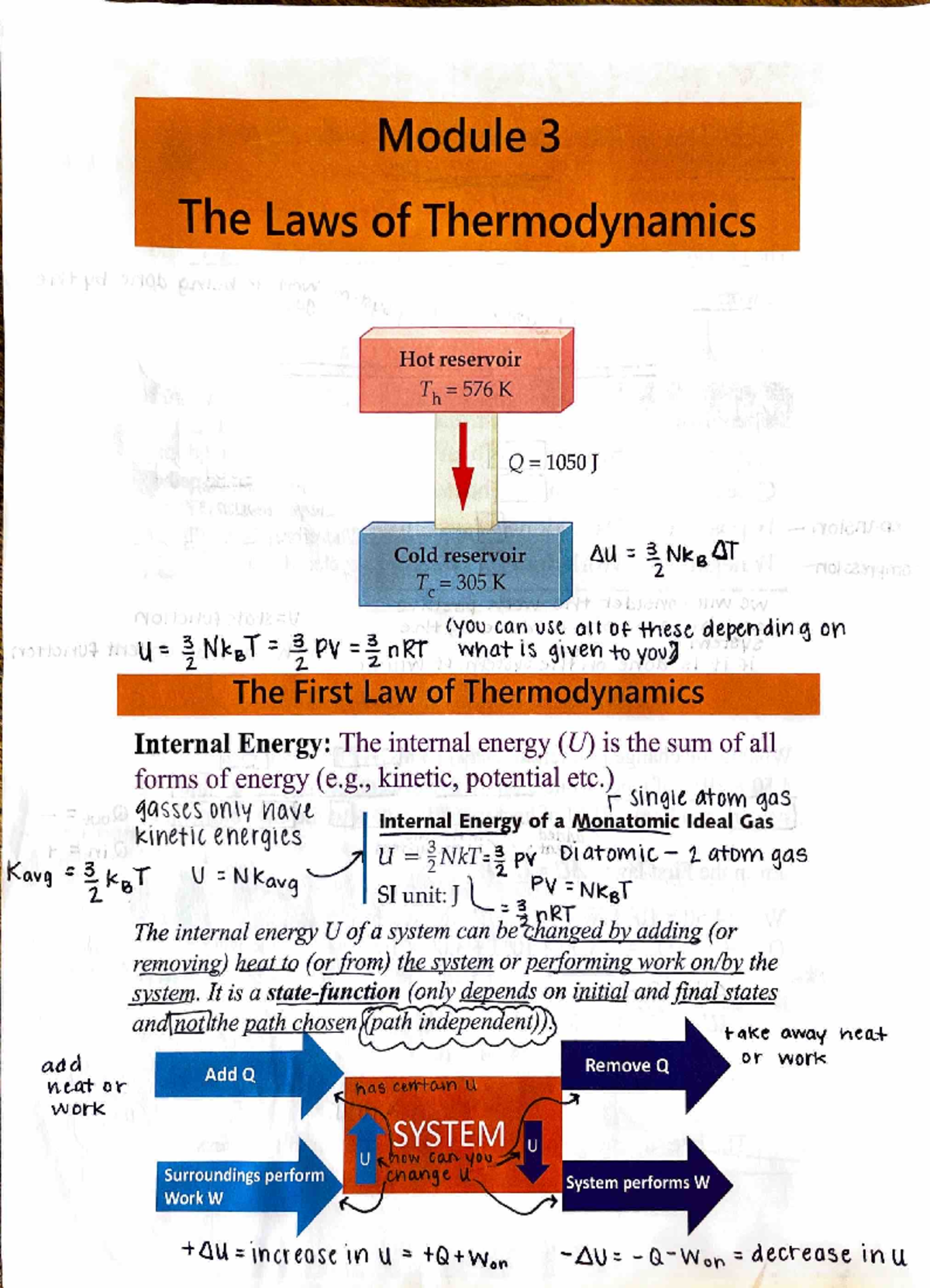 Module 3 Lecture Notes - PHYS 2080 - Studocu