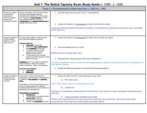 AP World History Unit 7 Study Guide - Unit 7: Global Warfare - Study ...