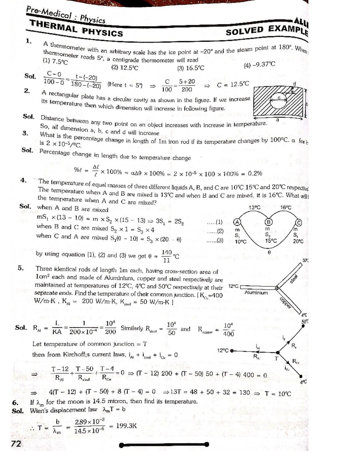 Thermal Physics Question AND Answers - NEET - Studocu