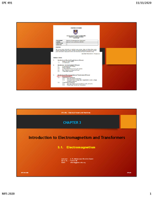 EPE491 Three Phase Induction Motor 7 - Three-Phase Induction Motor ...