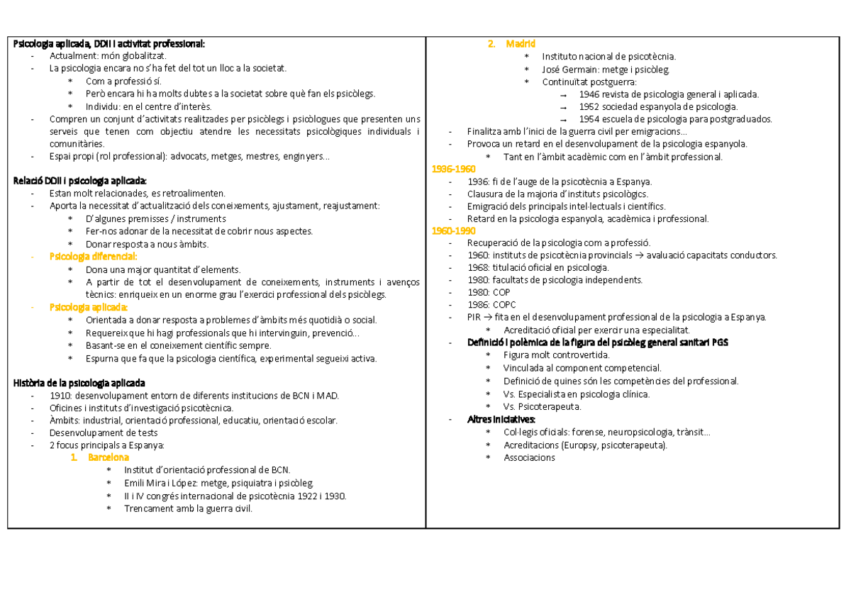 Resum Tema 12 - Warning: TT: undefined function: 32 Psicologia aplicada, DDII i activitat - Studocu