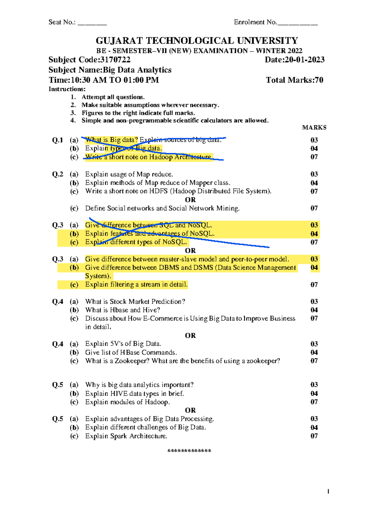 1-23 - awdwd - 1 Seat No.: ________ Enrolment No.___________ GUJARAT ...