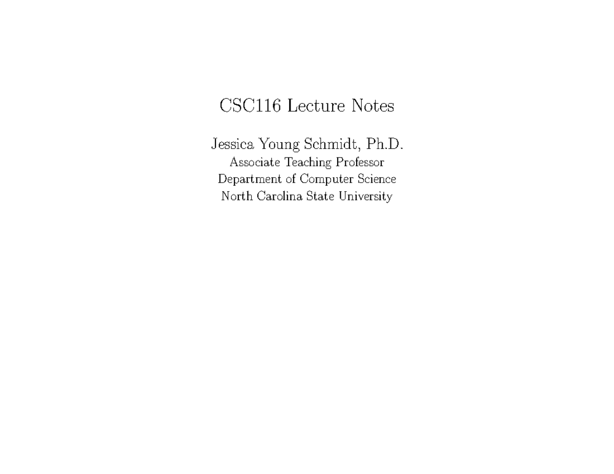Unixcommands Unix Commands Are Commands Csc116 Lecture Notes 8074