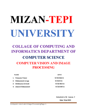 Evangadi Scholarship Doc - Date: Friday, May 17, 2024 Ethiopia, Tepi ...