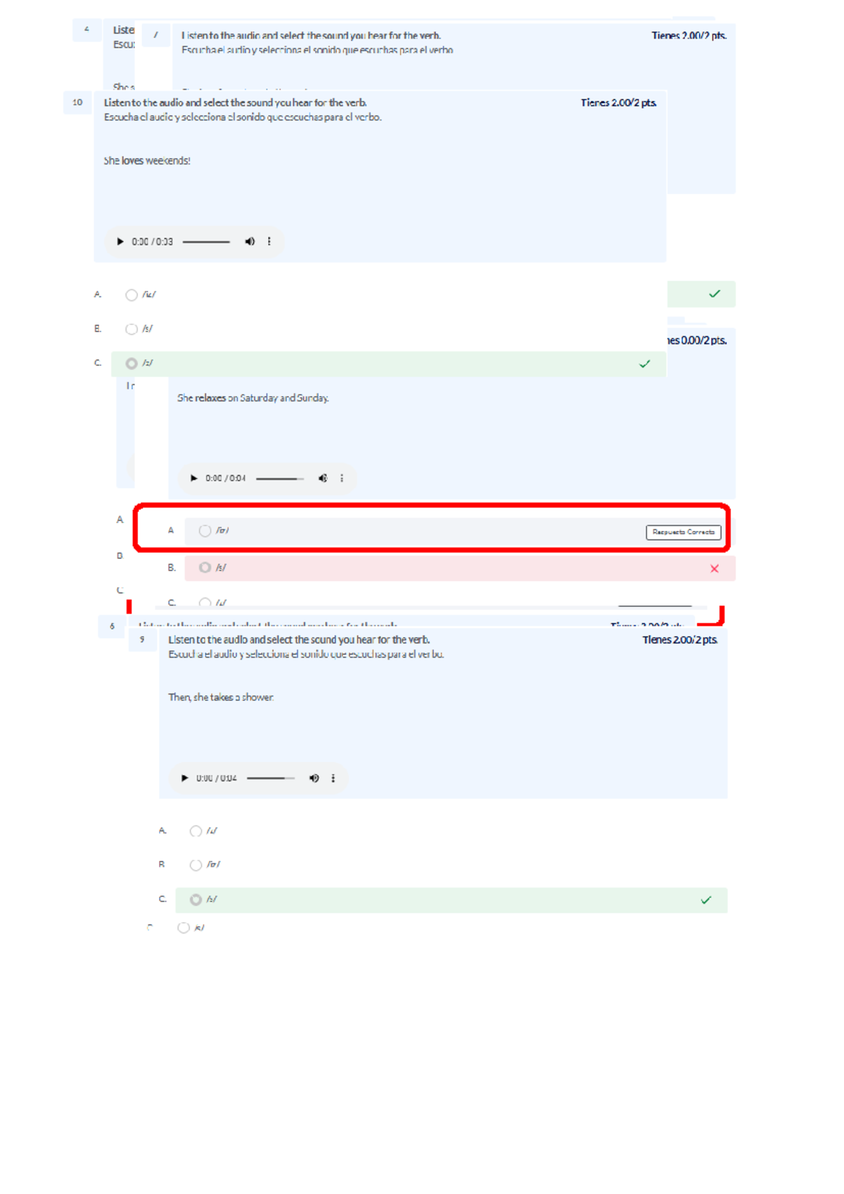 Week 11 - Pre-Task Present Simple (3rd Person Singular) Verb Form ...