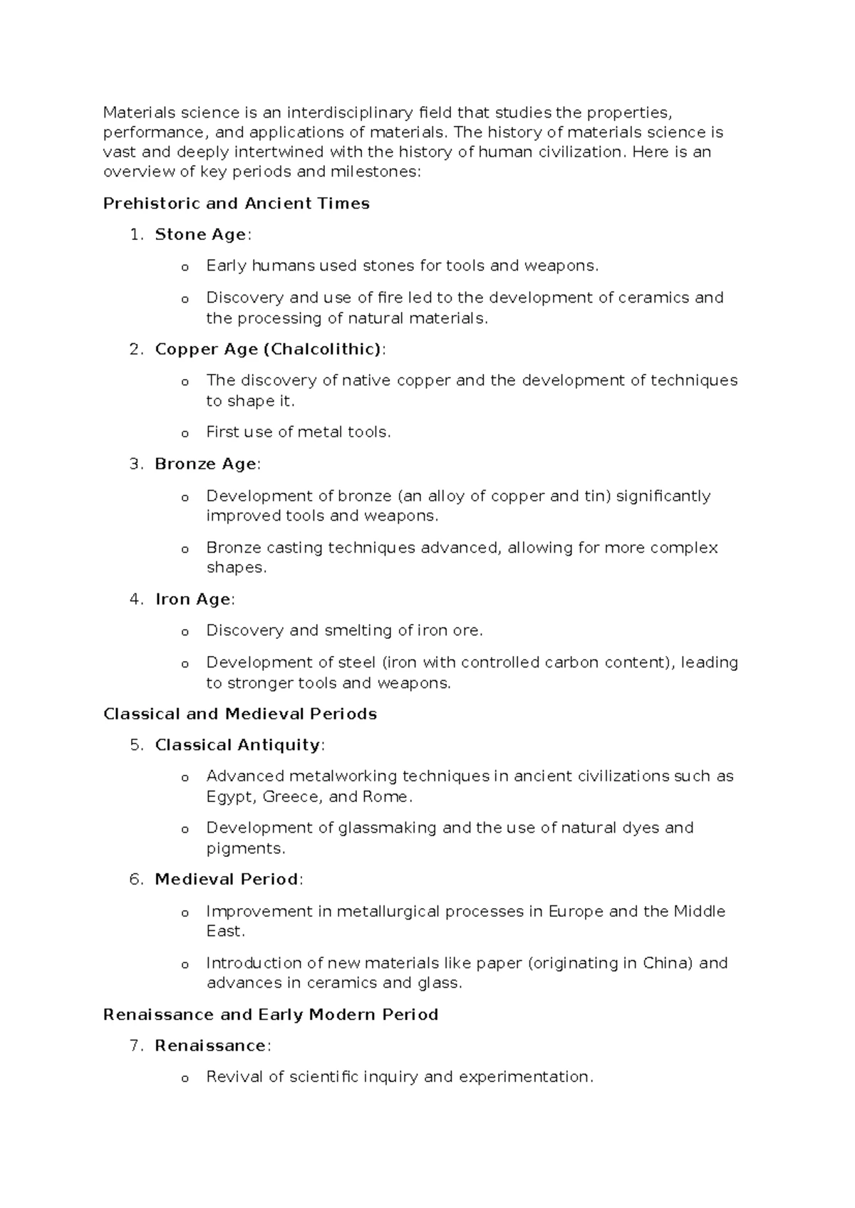 Material Science, MATS201 (), Nov.-Dec. 2019 - Strength of Materials ...