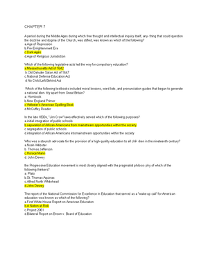 EDU 102 unit 2 study guide - CHAPTER 5 The text suggests that you ...