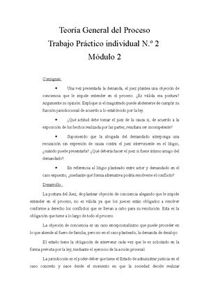 Teoria General DEL Proceso - TEORIA GENERAL DEL PROCESO 1 Caracteres del Derecho Procesal Civil ...