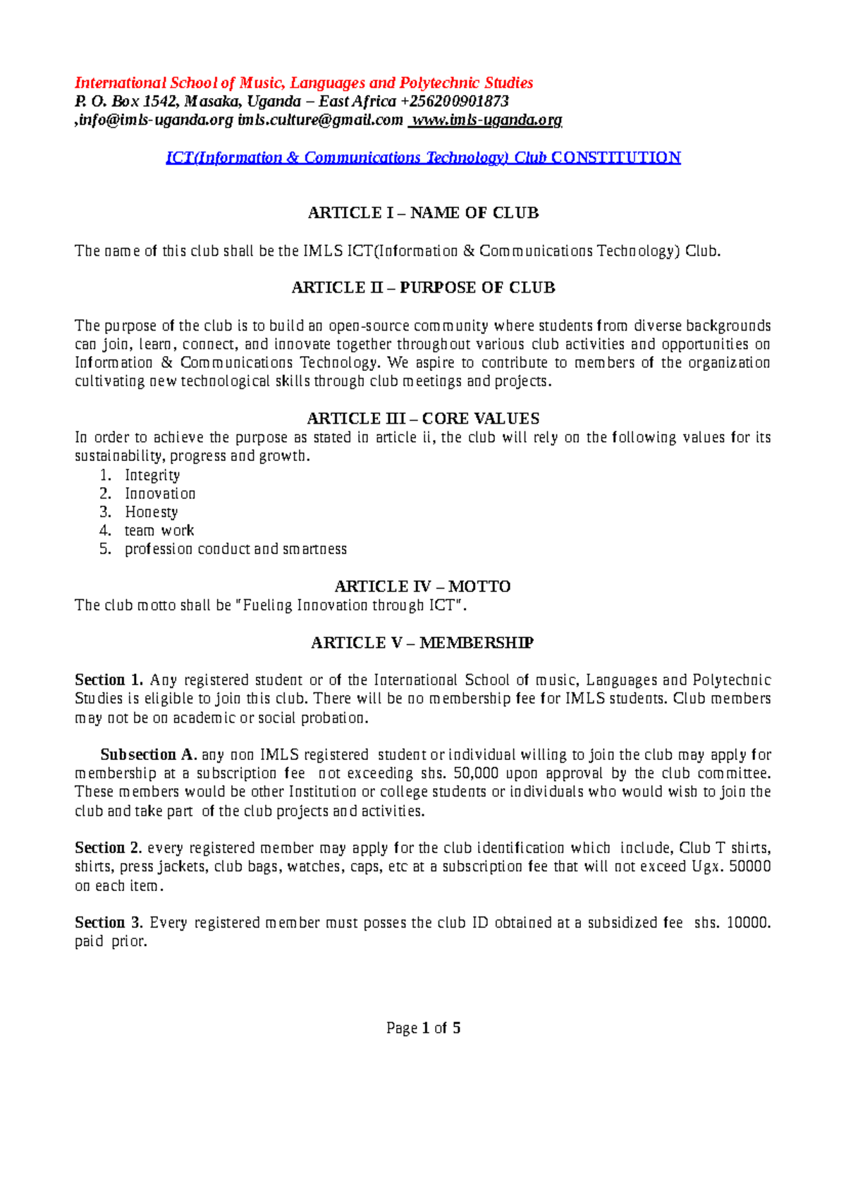 REFFERENCE DOCUMENT STUDENTS CAN REFER TO IN ACADEMIC LEARNING FOR ...