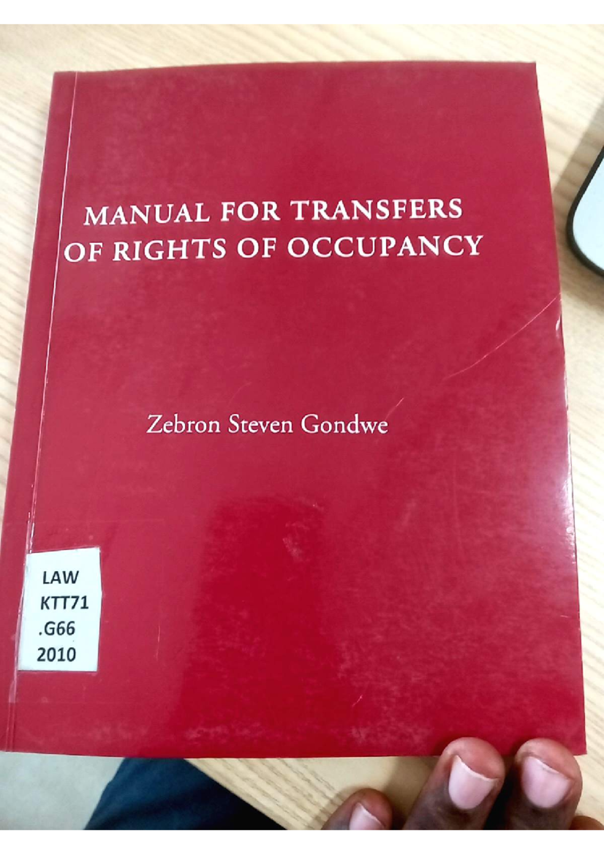 Zebron ĺand manual - Summary Land - Studocu