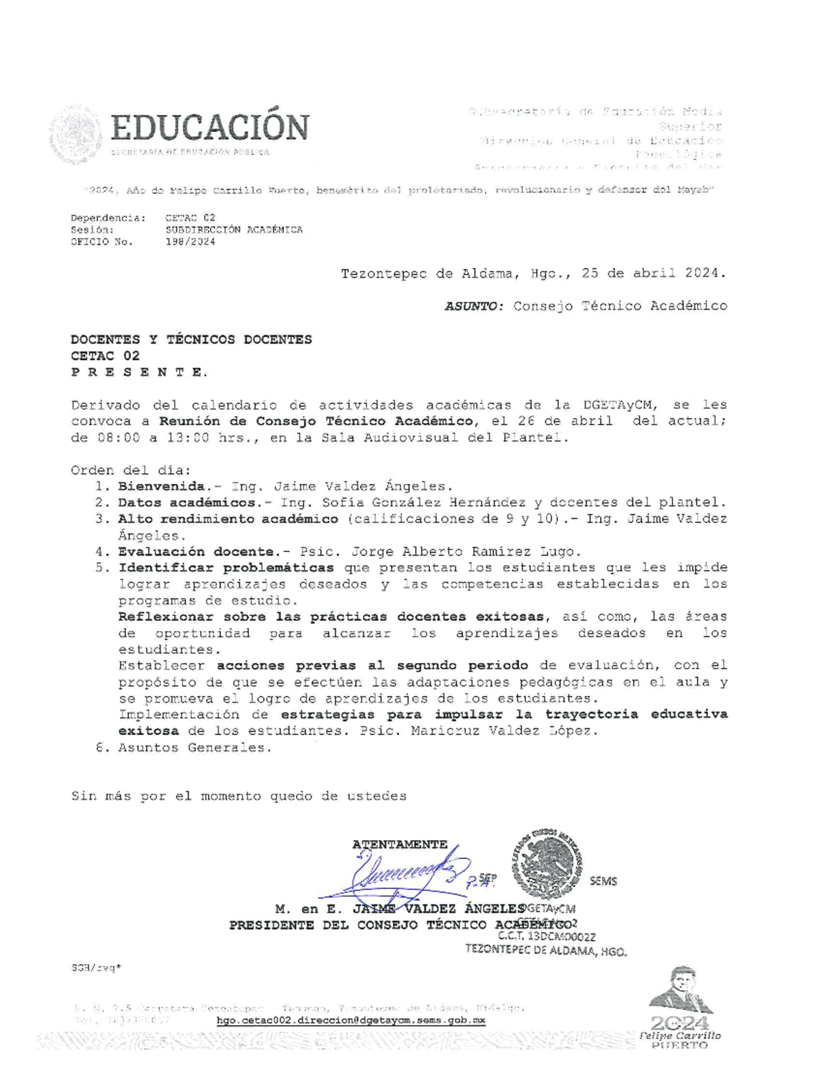 Consejo Tecnico Academico Cetac 02 - Mecánica Naval - Studocu