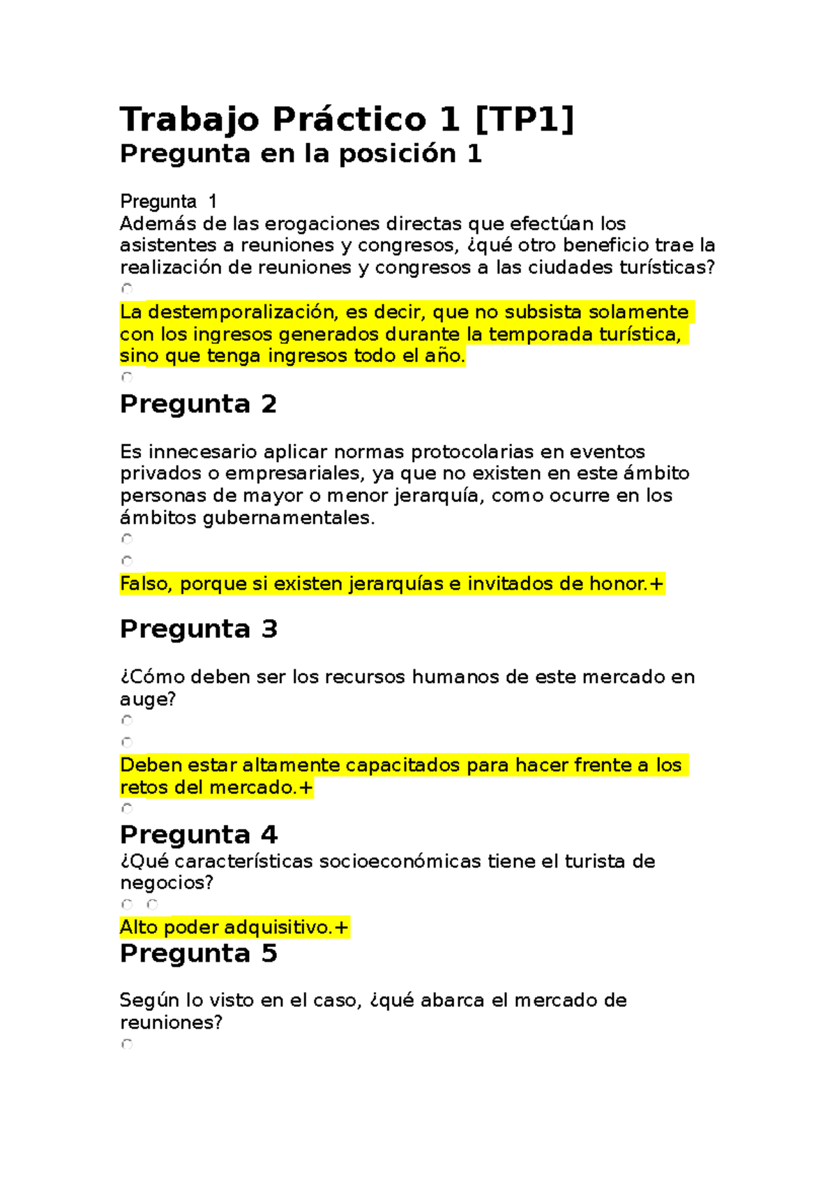 Trabajo Práctico 1 evento, ceremonial y protocolo - Trabajo Práctico 1 ...