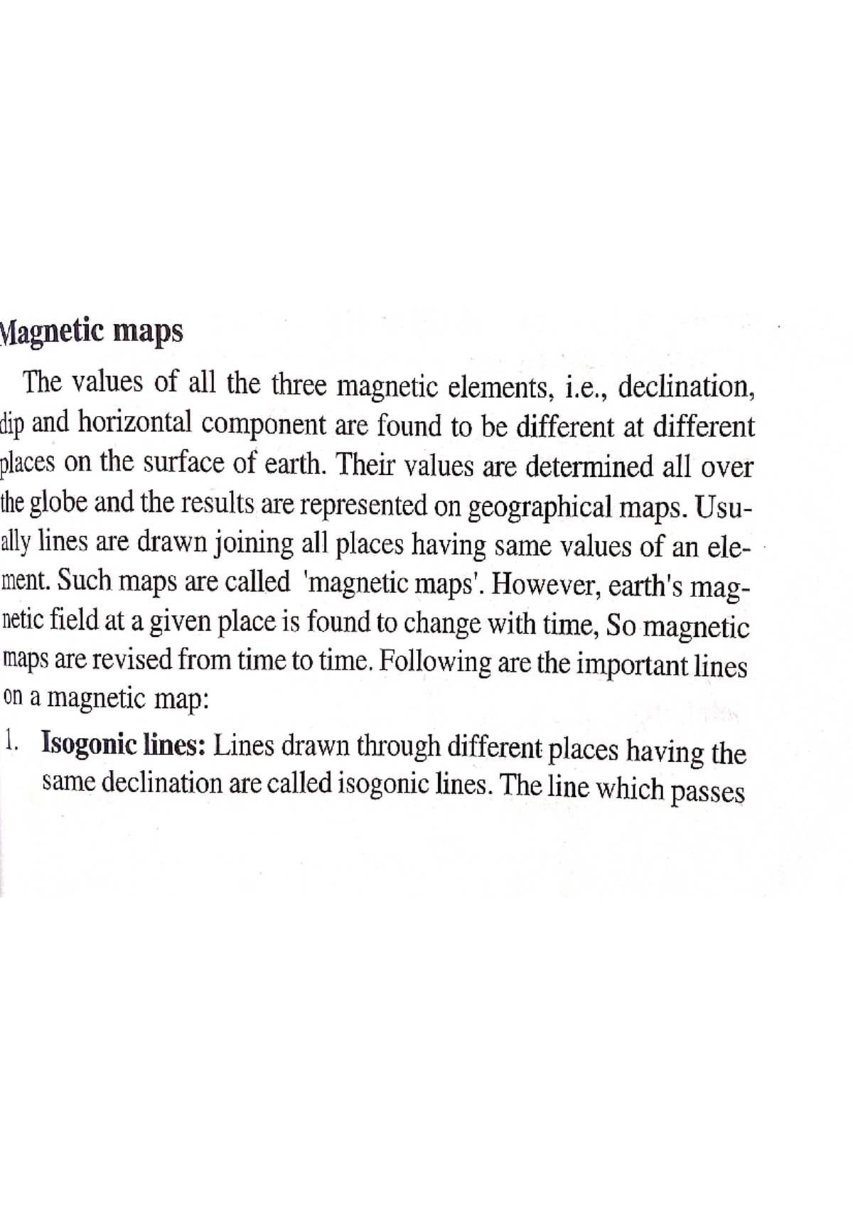 Magnetic Maps - It's lecture notes - Physics - Studocu