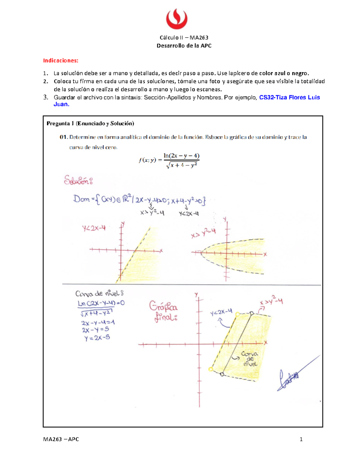 AAA1/ Apropiacion de contenidos 1 - 2023-02 - Cálculo II – MA26 3 ...