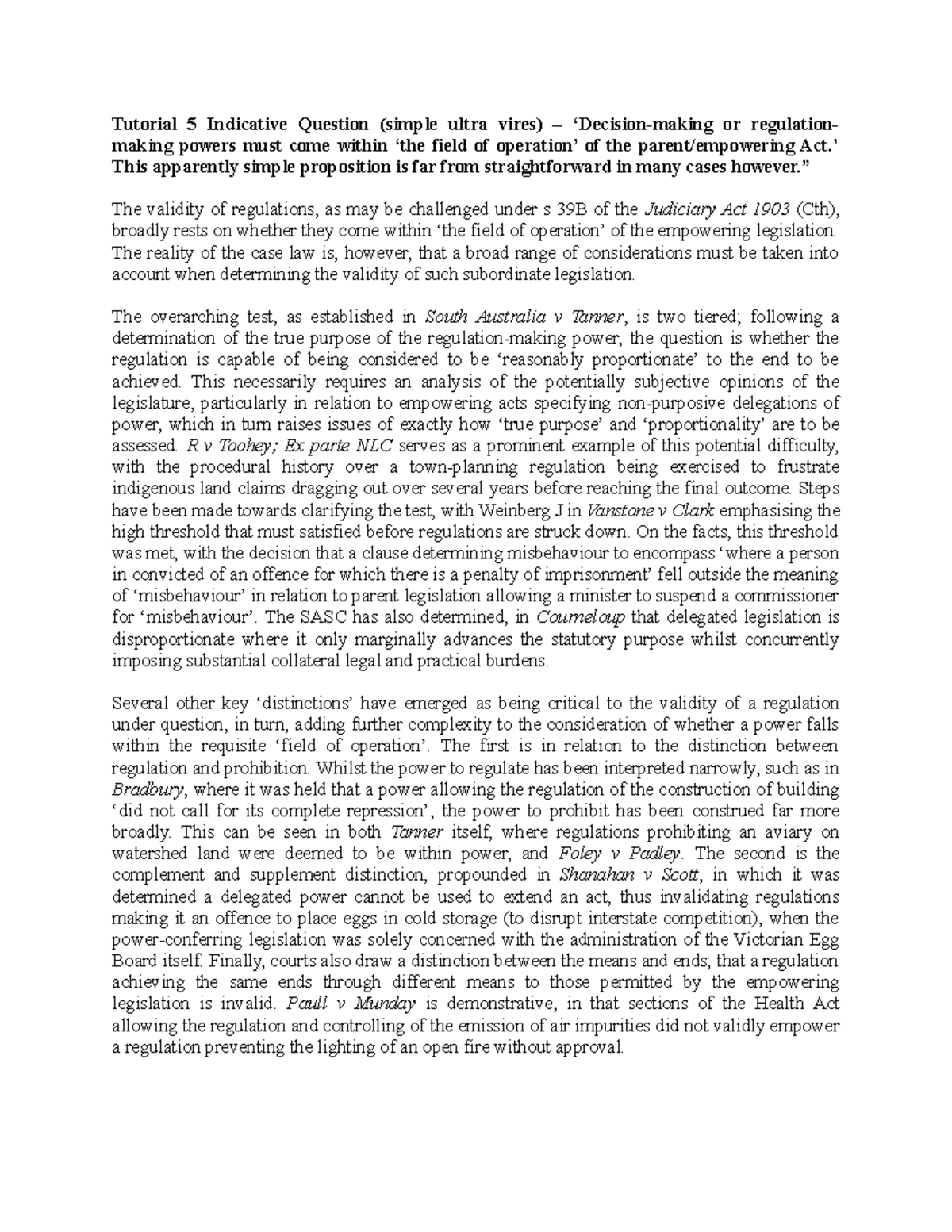 Midsemester - Revision - Essays - Compilation - Tutorial Work - 5 - Mid ...