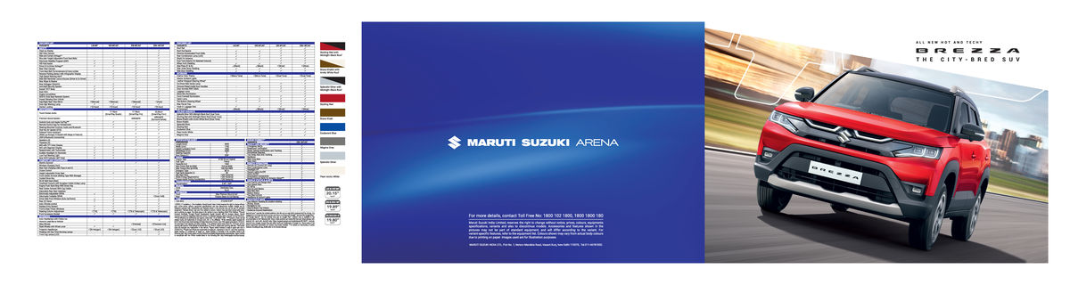 Brezza Product Brochure - Master in Business Administration - Studocu