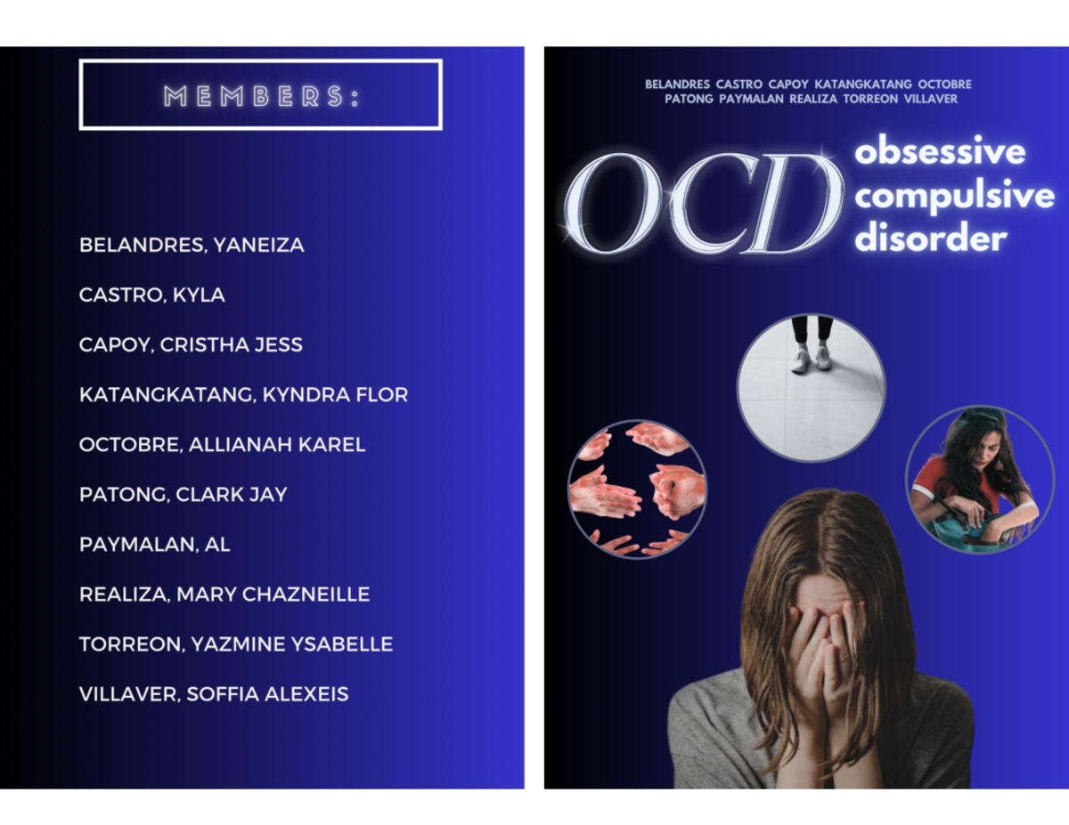 OCD- Magazine - BS Psychology - Studocu
