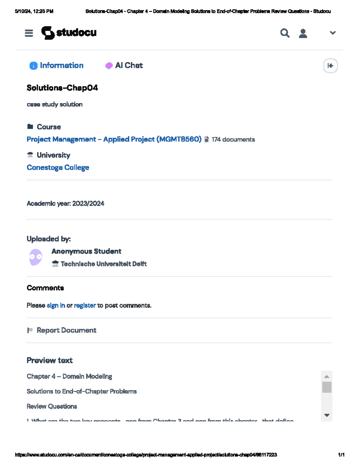 Chapter 4 Answers - introduction to software engineering - Studocu