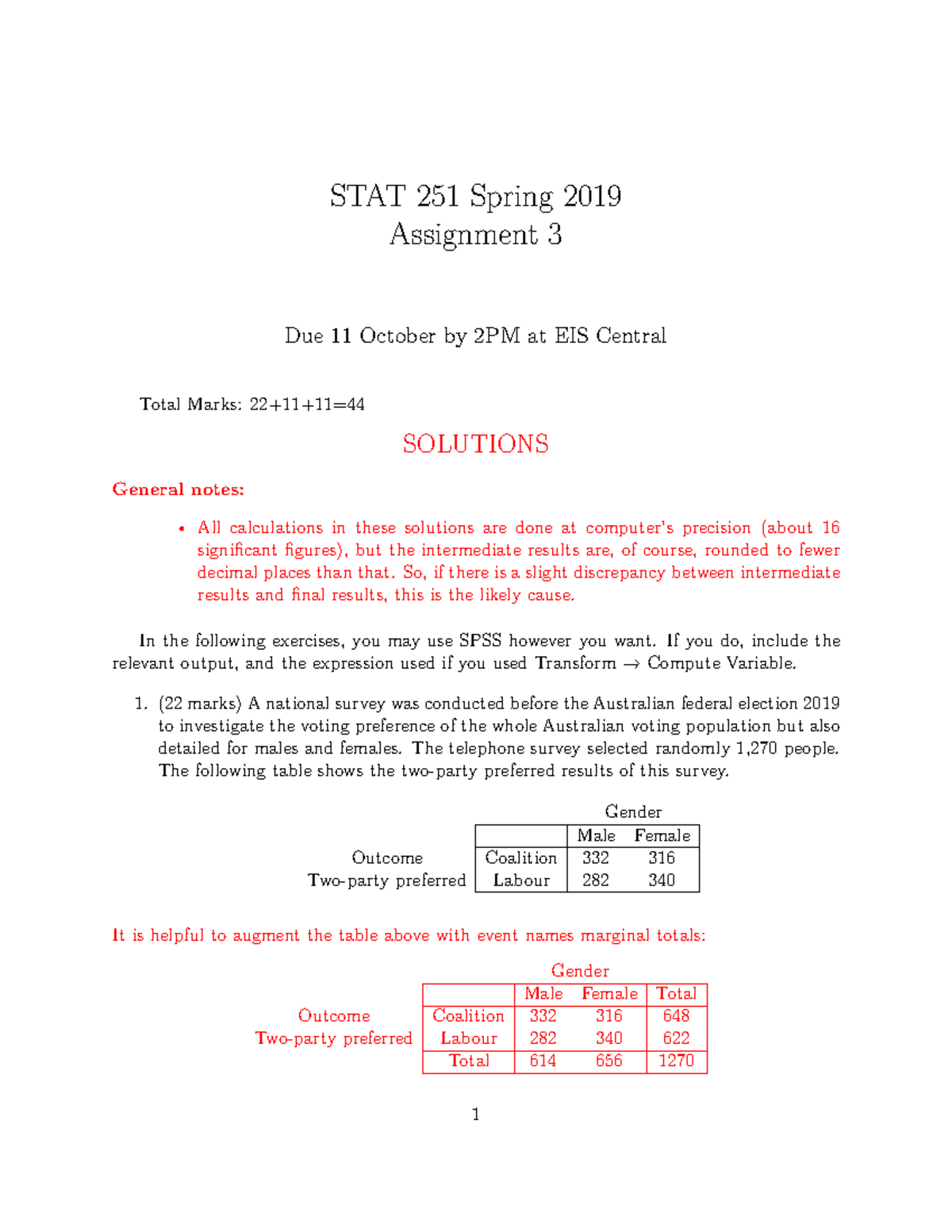 STAT251 2019 Assignment 3 modified without rubric - STAT 251 Spring ...