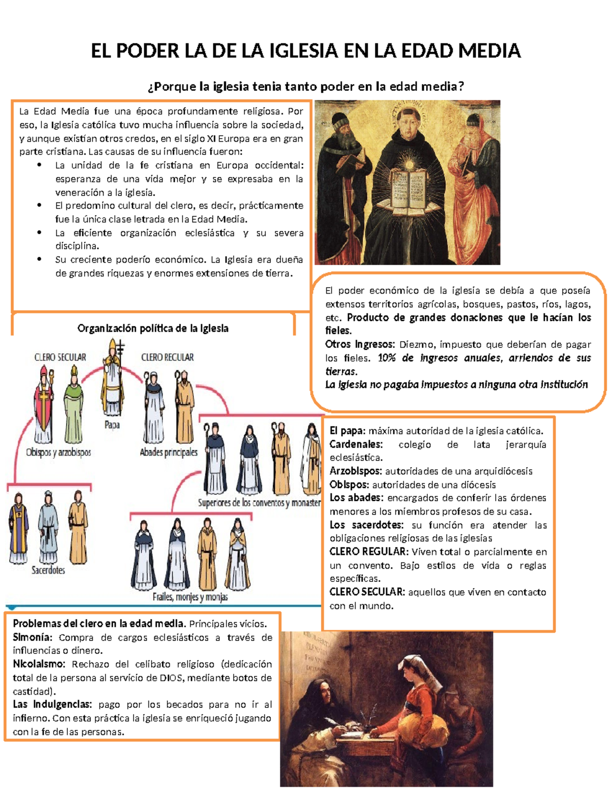 EL Poder LA DE LA Iglesia EN LA EDAD Media - EL PODER LA DE LA IGLESIA ...