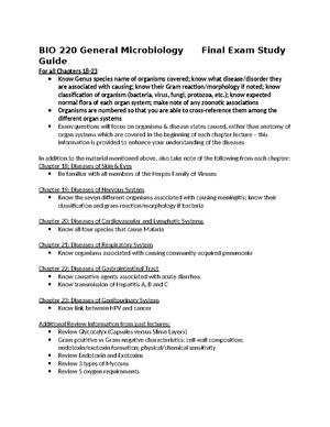 Chapter 9 Microbial growth(1) - Microbial Growth Study Guide 1 ...