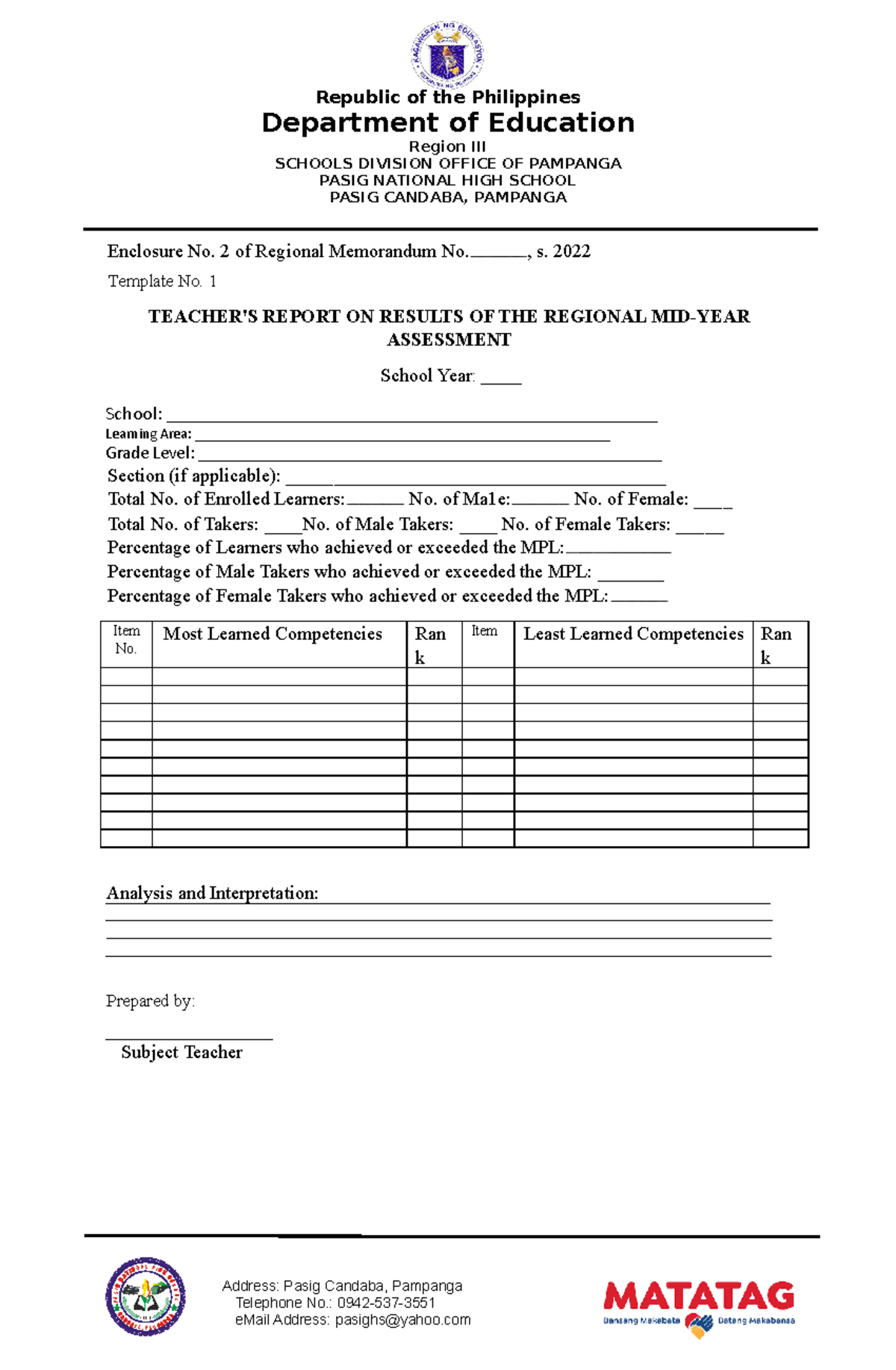 Template-no - template - AP SI N AL H I HO O L BA, P AM 1 9 6 9 ...