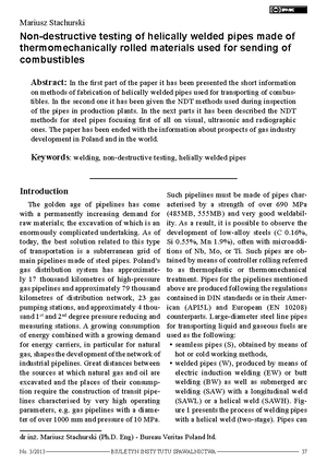Valid NDT standards - NORMAS ULTRASSOM - International and European ...