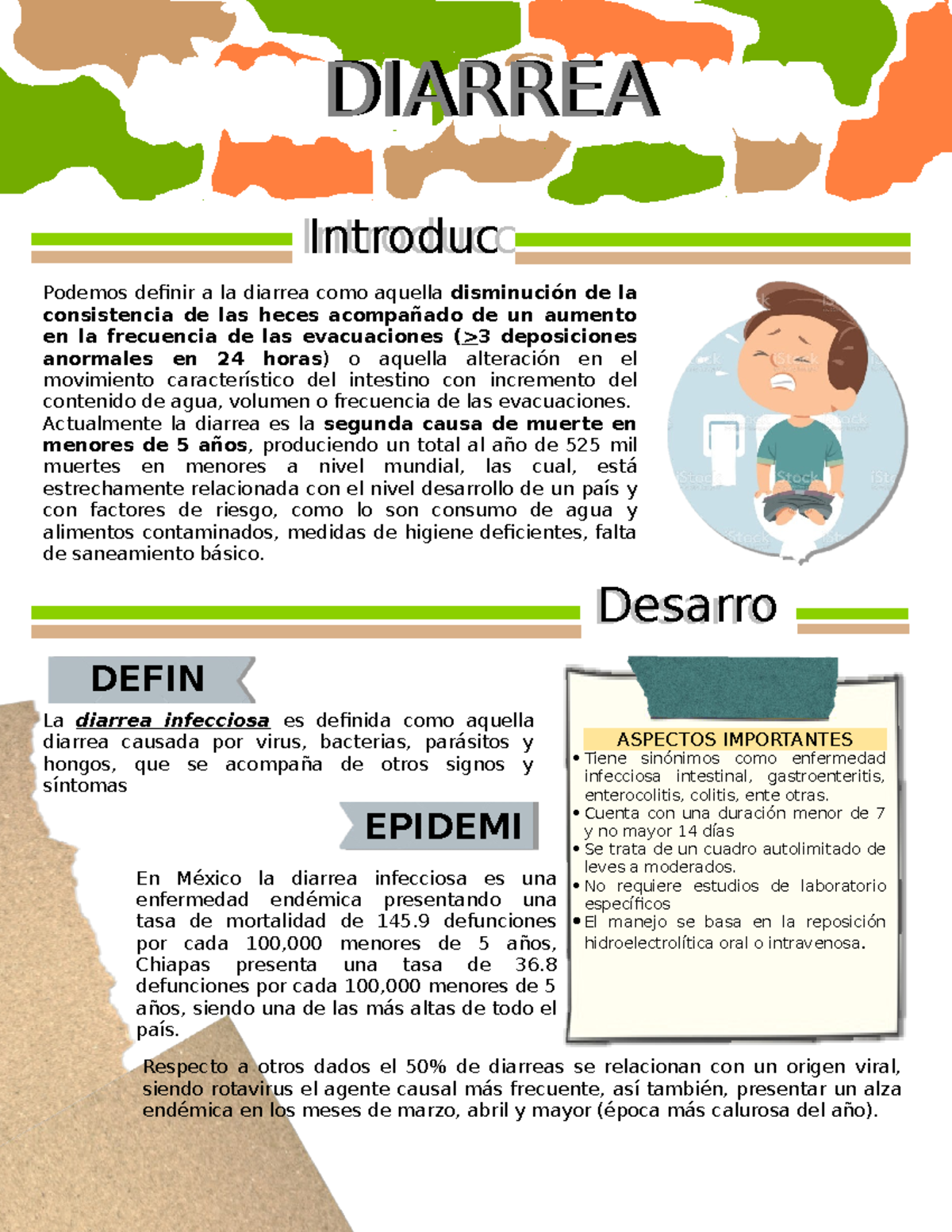 Resumen- Diarrea Infecciosa - Desarr ollo Podemos definir a la diarrea ...