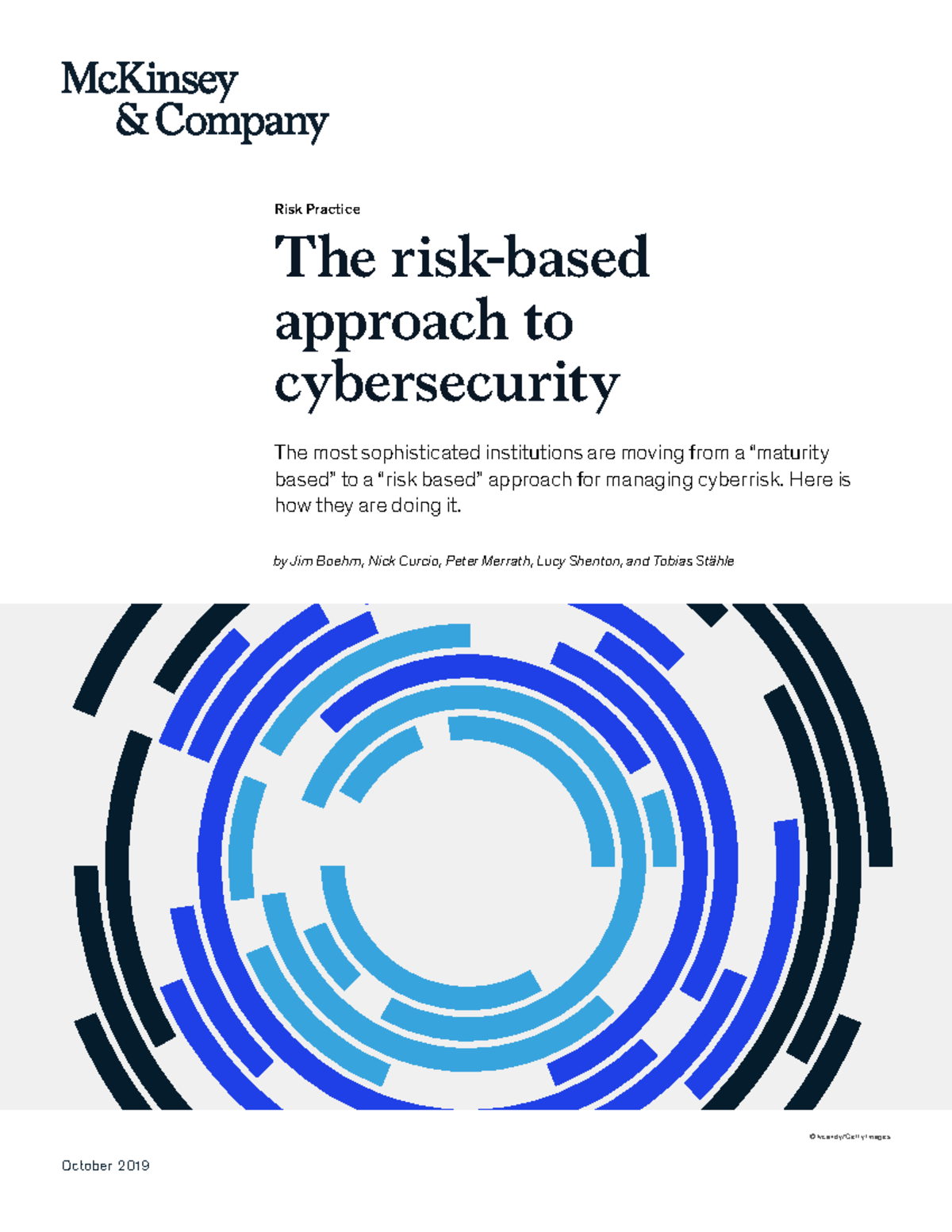The risk based approach to cybersecurity - Risk Practice The risk-based ...