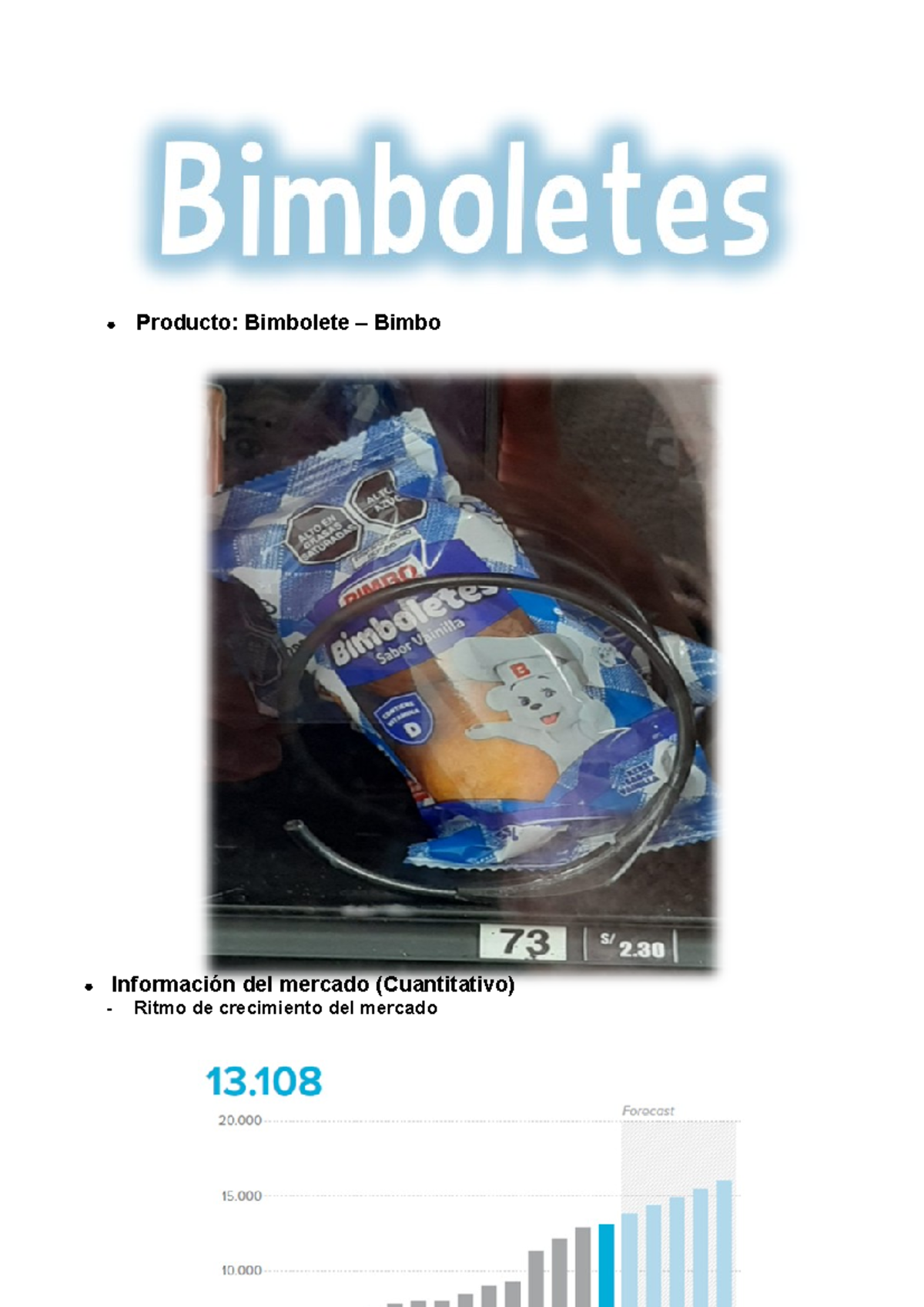 Caso Bimbo - esposición - Producto: Bimbolete – Bimbo Información del ...