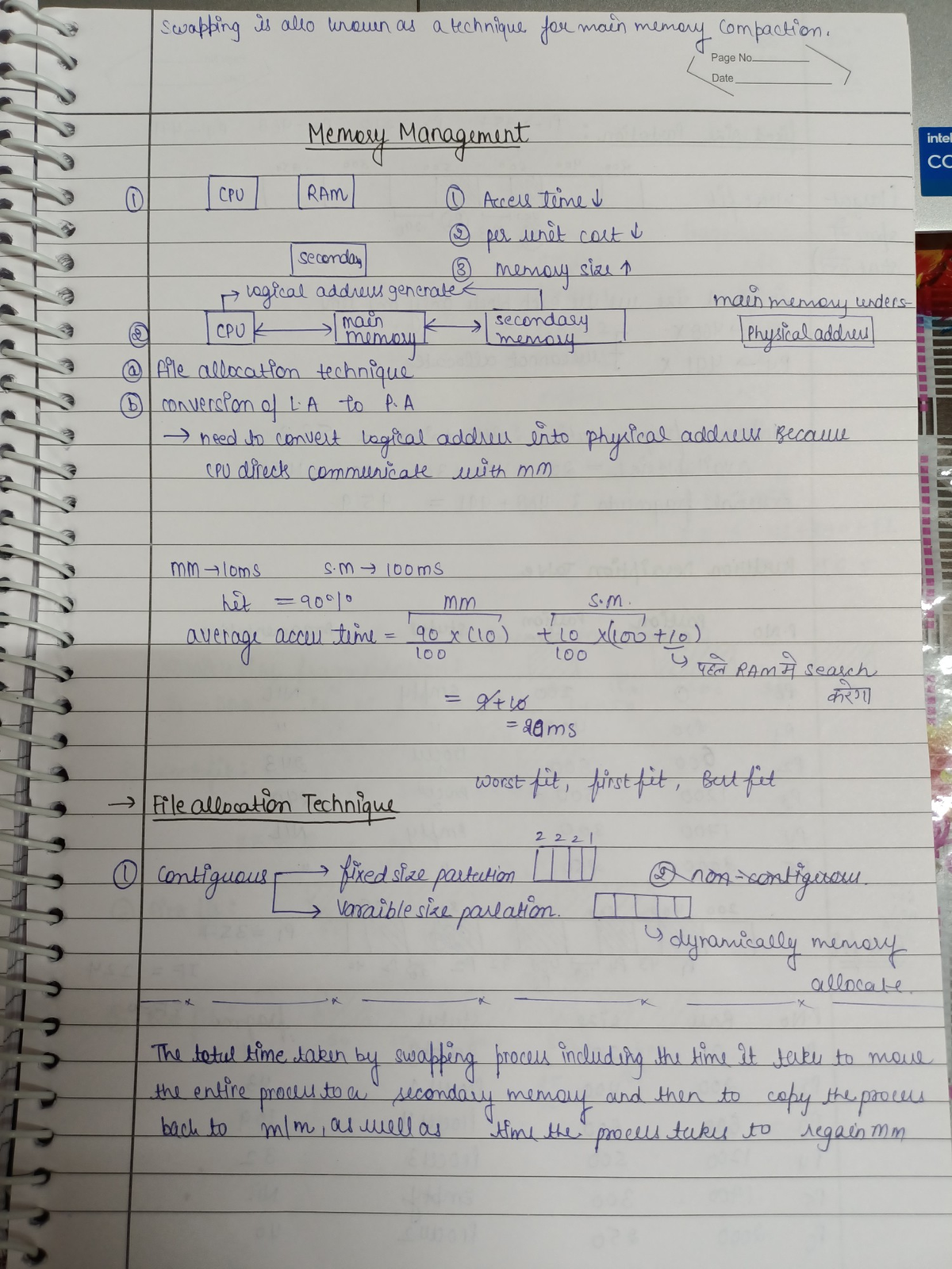 Unit 4 operating system - B.tech - Studocu