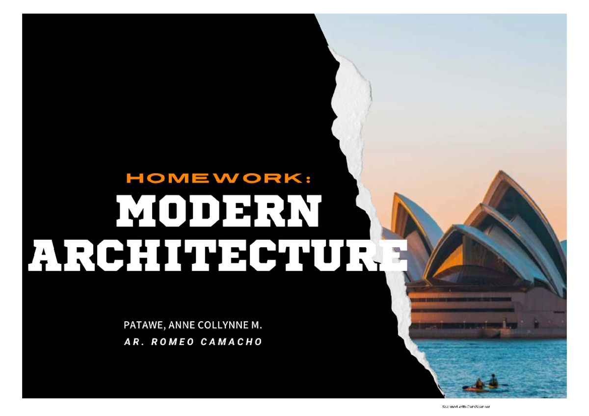 Modern architecture - plate - History of Architecture 1-4 - Studocu