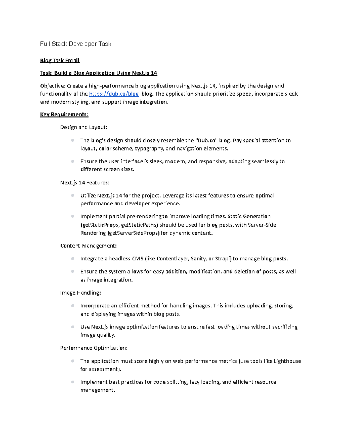Frontend Task Na Check Doc Detaiuls Full Stack Developer Task Blog Task Email Task Build