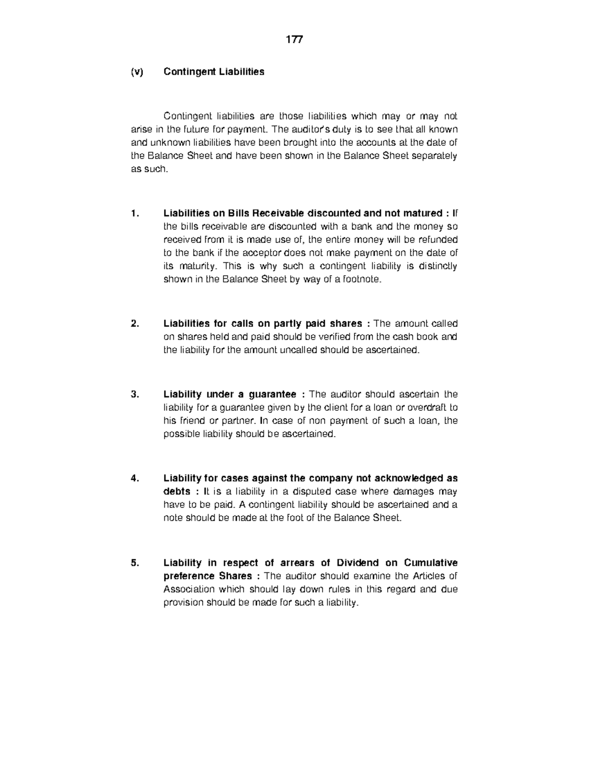Contingent Liabilities - (v) Contingent Liabilities Contingent ...