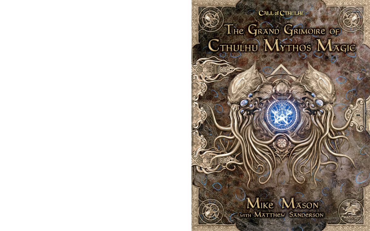 Grand Grimoire of Cthulhu Mythos Magic - THE GRAND GRIMOIRE OF CTHULHU ...