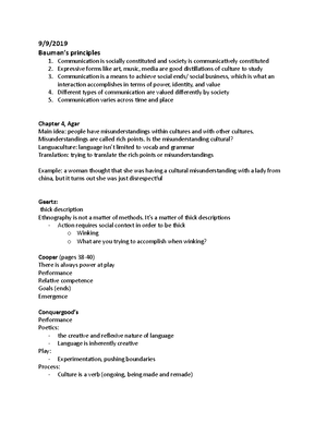 Interpersonal Communication Rich Points - Karen Nguyen If cultural ...