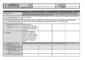 Lesson-PLAN Lesson 3 - ABOUT COOKERY - 3 rd Year: (Civil Technology 3A ...