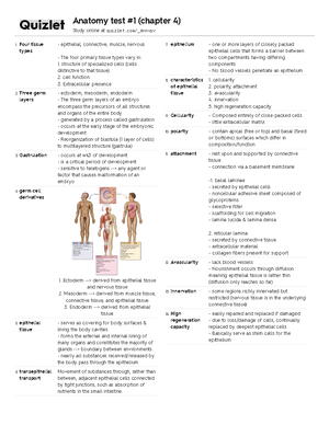 Anatomy Chapter 16 Spinal Cord and Spinal Nerves - 1/9/ 1 CHAPTER 16 Spinal Cord and Spinal ...