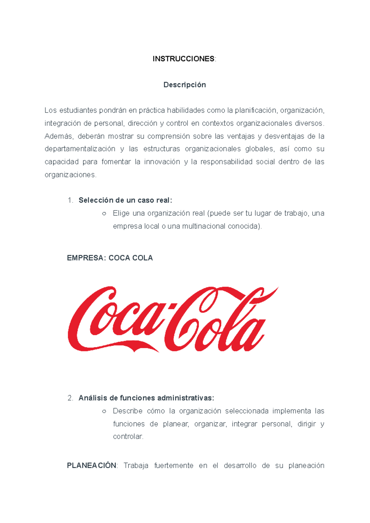 Avance 1 Evidencia TPTD - INSTRUCCIONES: Descripción Los estudiantes ...