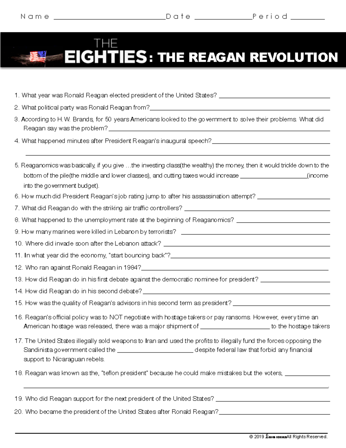 Cnn 80s Reagan Revolution - What year was Ronald Reagan elected ...