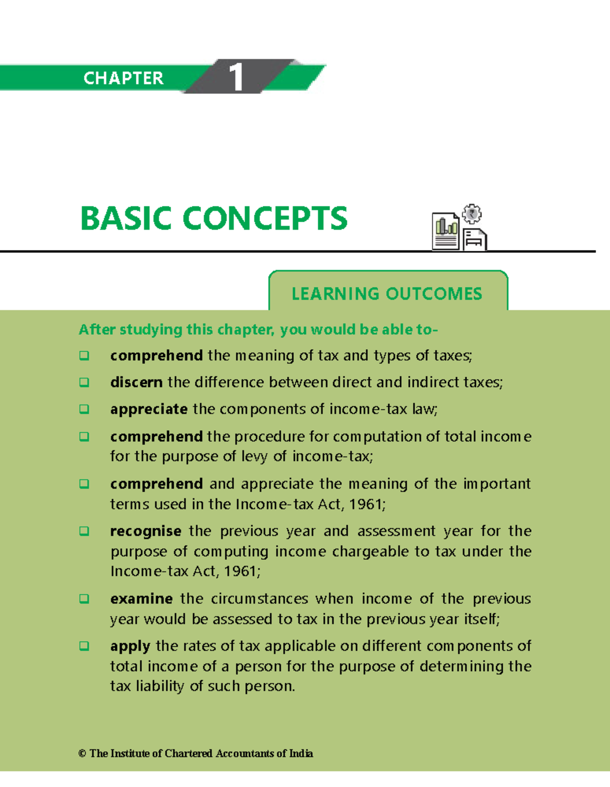 Chapter 1 Basic Concepts - LEARNING OUTCOMES BASIC CONCEPTS After ...